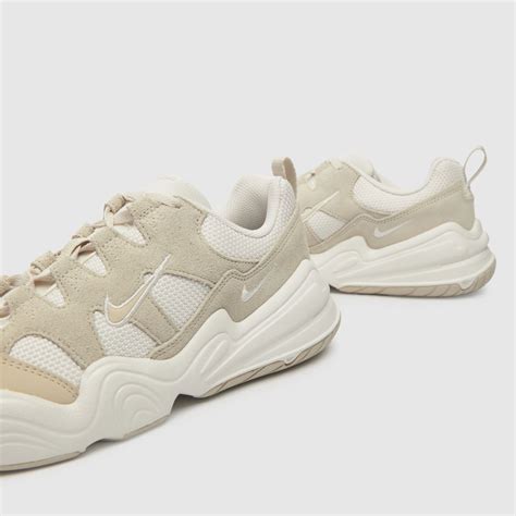 Womens Beige Nike Tech Hera Trainers Schuh