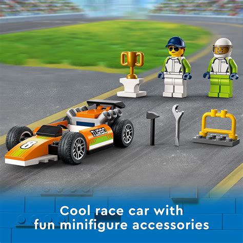 Конструктор ЛЕГО Город 60322 - Гоночный автомобиль (LEGO City Great ...