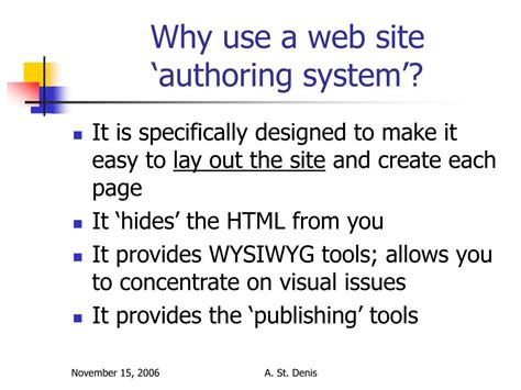 Ppt Nvu A Web Authoring Tool Powerpoint Presentation Free Download Id4680028