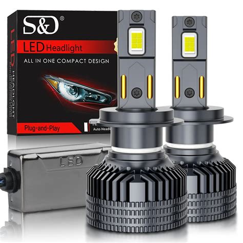 160w Canbus H7 H4 Led Headlight 3570 Csp Diode Lamps Car 90000lm H1 H8