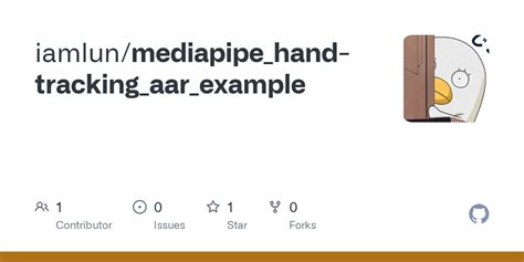 Github Iamlunmediapipehand Trackingaarexample