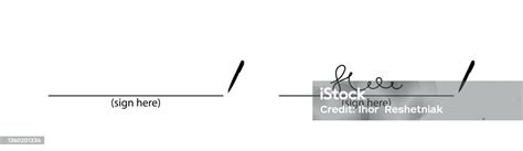 서명 아이콘입니다 펜이 있는 서명 종이에 서명서를 적는다 임대 계약서 보고서 작성 문서에 대한 필기 사인 격리된 아이콘입니다 벡터 개성 개념에 대한 스톡 벡터 아트 및 기타