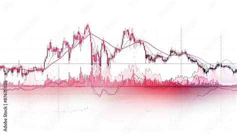 Candlestick Chart Shows The Price Movement Of Security Derivative Or