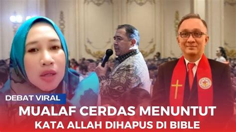 GEMPAR MUALAF CAERDAS INI MENUNTUT PIHAK KRISTEN UNTUK MENGHAPUS