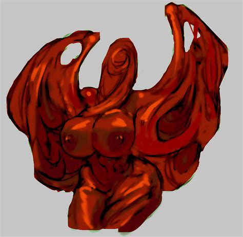 Rule 34 1girls Areolae Big Breasts Creature Faceless Flesh Horror