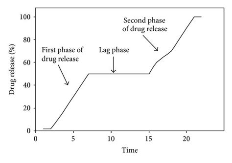 Schematic Model Depicting A Representative Ideal Drug Release Profile