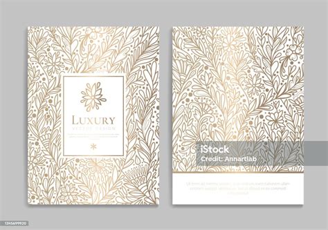황금 장식 패턴화이트 초대 카드 디자인 럭셔리 빈티지 벡터 템플릿 배경 과 벽지에 사용할 수 있습니다 장식에 좋은 우아하고 고전적인 벡터 요소 0명에 대한 스톡 벡터 아트