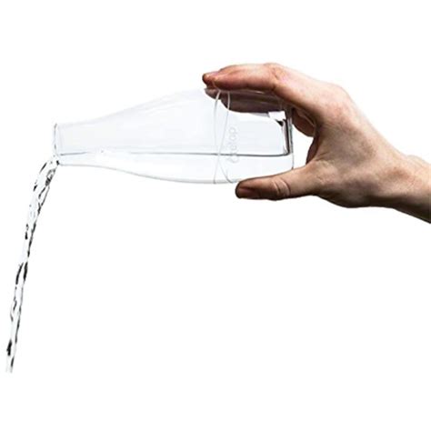 Retap Borosilicate Glass Water Bottle Red 17oz Retap 0209 Wholesale