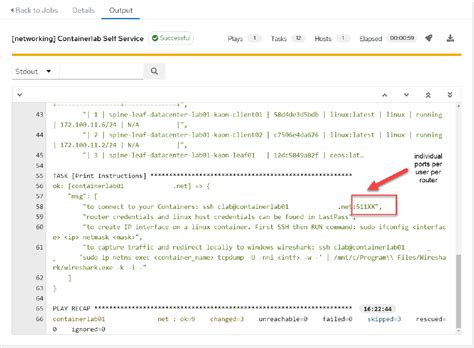 Self Service ContainerLab Deployment With Ansible Tower