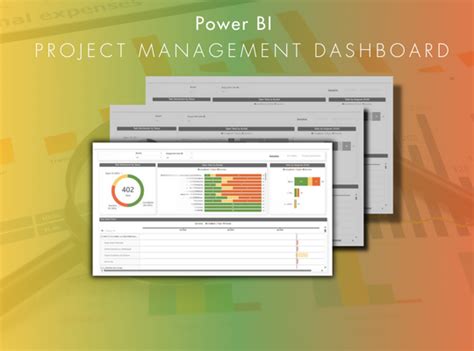 Power Bi Project Management Dashboards 6 Essential Templates