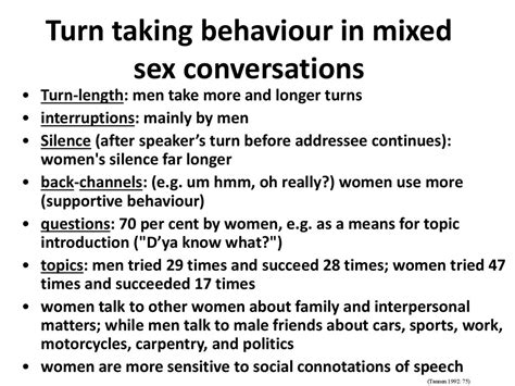 Gender And Language Online Presentation