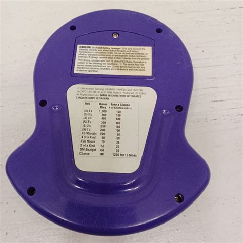 Mikohn Gaming Video Games And Consoles Yahtzee Hand Held Game 999 Mikohn Gaming Poshmark