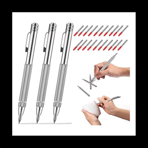 Tungsten Carbide Scriber With 20 Replacement Marking Tip On Onbuy