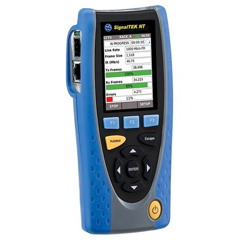 Trend Signaltek Nt Copper And Fibre Network Transmission Tester Test Uk
