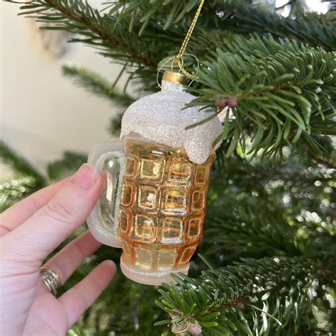 Beautifully Boozy Baubles Glass Ornaments Garden And Home Bar Outdoor