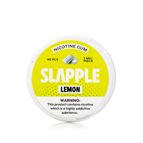 Slapple Nicotine Gum Roll Of 5 Cans Sak Wholesale