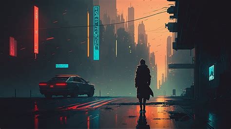 사이버 펑크 미래 우주 비행사 초상화 모델링 배경 떨어지는 눈송이 캐릭터 사이버펑크 공상 과학 배경 일러스트 및 사진 무료 다운로드 Pngtree