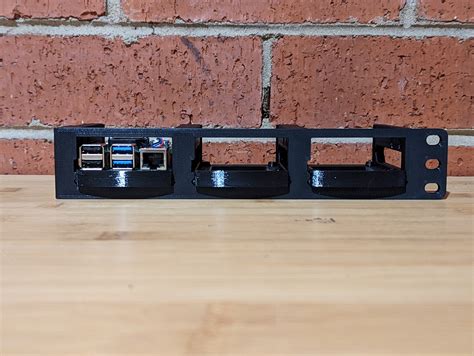 Rack Mount For 3x Raspberrypi 3b 4s Modular Hive Tech Solutions