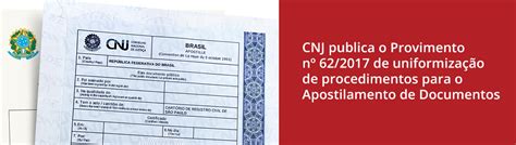 CNJ publica o Provimento nº 62 2017 de uniformização de procedimentos
