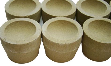 Lot Of 12 8am Mabor Cupel 1 3 4 Gold Assay Smelting Refining Melt