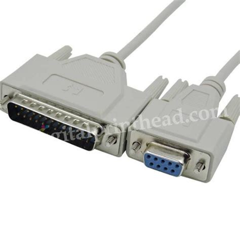 Graphtec 10′ 9 25 Pin Serial Rs 232 C Cable 56040 001 Buy Printhead
