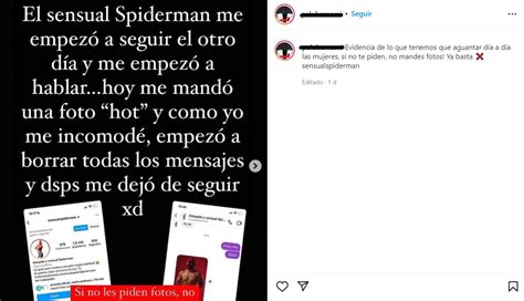 Funan a Sensual Spiderman por enviar foto hot sin consentimiento él entregó su versión