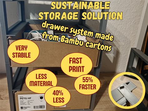 Sustainable Storage Stack Solution Filament Box By Patrick Makerworld Download Free 3d Models