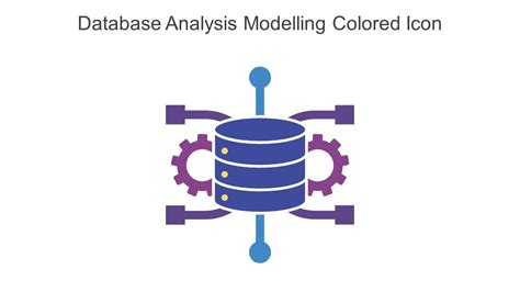 Database Analysis Modelling Colored Icon In Powerpoint Pptx Png And