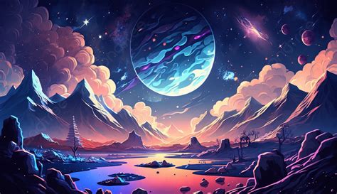 Background Latar Belakang Langit Malam Yang Indah Langit Berbintang Latar Belakang Langit