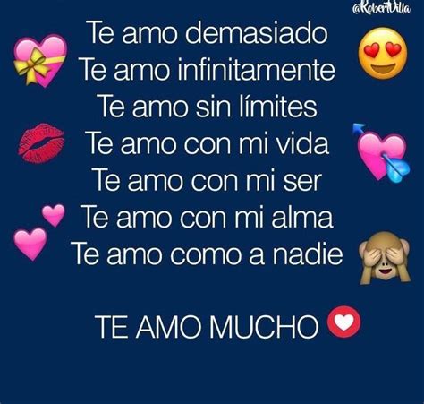 Las Mas Románticas Frases Para Decir Te Amo Mi Amor Amo Amor