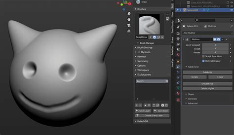Sculpt Layers Addon Released Scripts And Themes Blender Artists Community