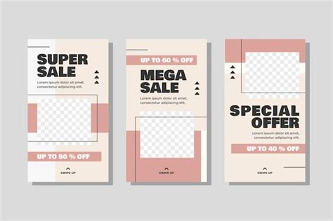 Premium Vector Editable Modern Social Media Story Template