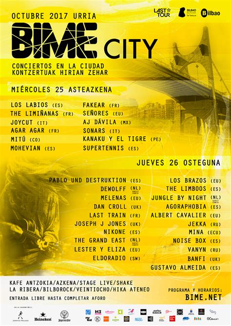 Bime City Ofrecerá Conciertos Iberoamericanos Zona De Obras