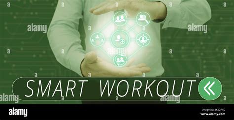 Text Showing Inspiration Smart Workout Word Written On