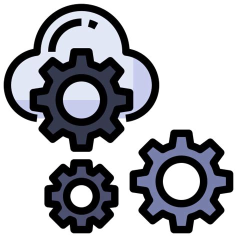 Cloud Processing Free Icon