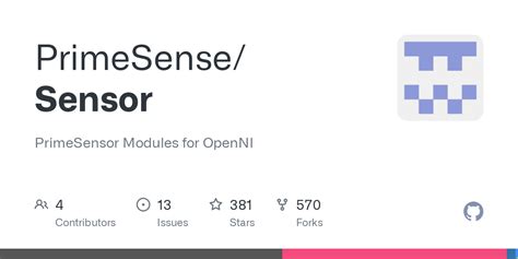 GitHub PrimeSense Sensor PrimeSensor Modules For OpenNI