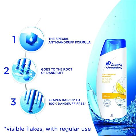 Head And Shoulders Lemon Fresh Anti Dandruff Shampoo 180ml