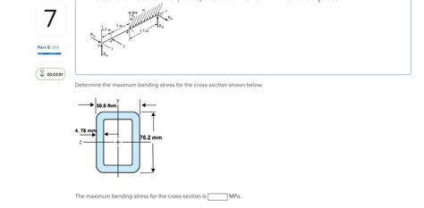 Solved Required Information The Beam Shown Is Loaded In The