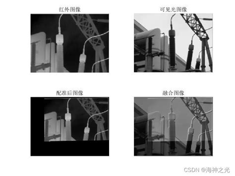 【图像融合】基于matlab opensuft红外与可见光配准融合【含matlab源码 1878期】 sift算法红外与可见光图像配准