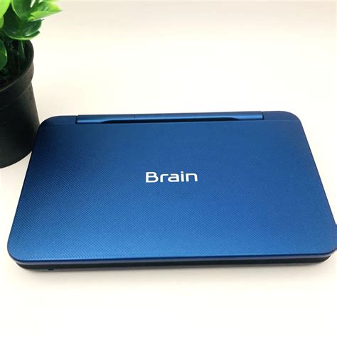 シャープ電子辞書brain高校生モデル Pw H1 ネイビー ブルー By メルカリ