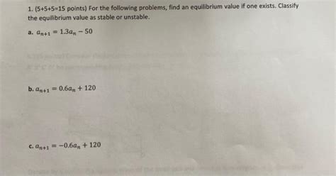 Solved Points For The Following Problems Find Chegg Com
