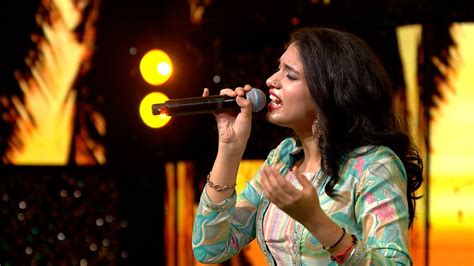 Mannil Indha Kaadhal Song By Vaishnavi Super Singer 10 Episode