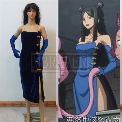 Fairy Tail Minerva Orlando Cosplay Costume Anime Custom Made Uniform On