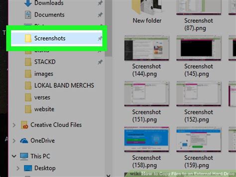 How To Copy Files To An External Hard Drive With Pictures