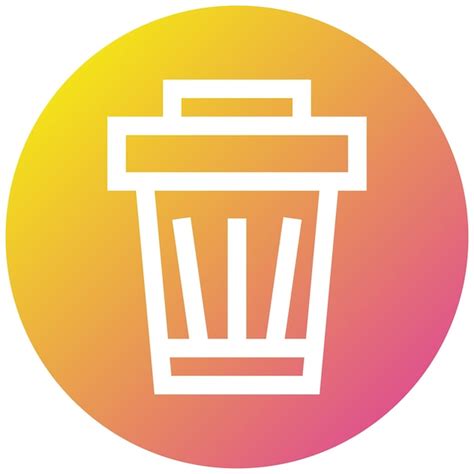 premium vector bin vector icon design illustration