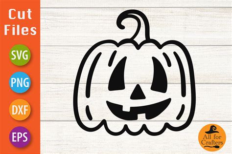 Halloween Pumpkin Svg Cut File Graphic By All For Crafters · Creative