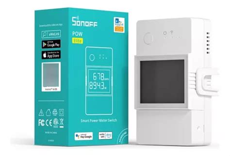 Sonoff Pow R A Display Elite Mide Consumo Electrico Wifi
