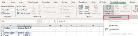 Add A Calculated Field In A Pivot Table In Excel Google Sheets Automate Excel