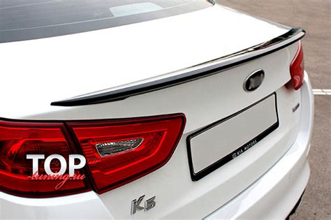 Спойлер на крышку багажника GT на Kia Optima 3 (K5)