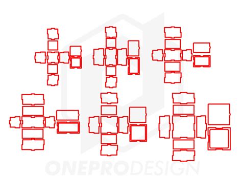 Boxes With Slide Lid 6 Different Size 10cm Height For Etsy